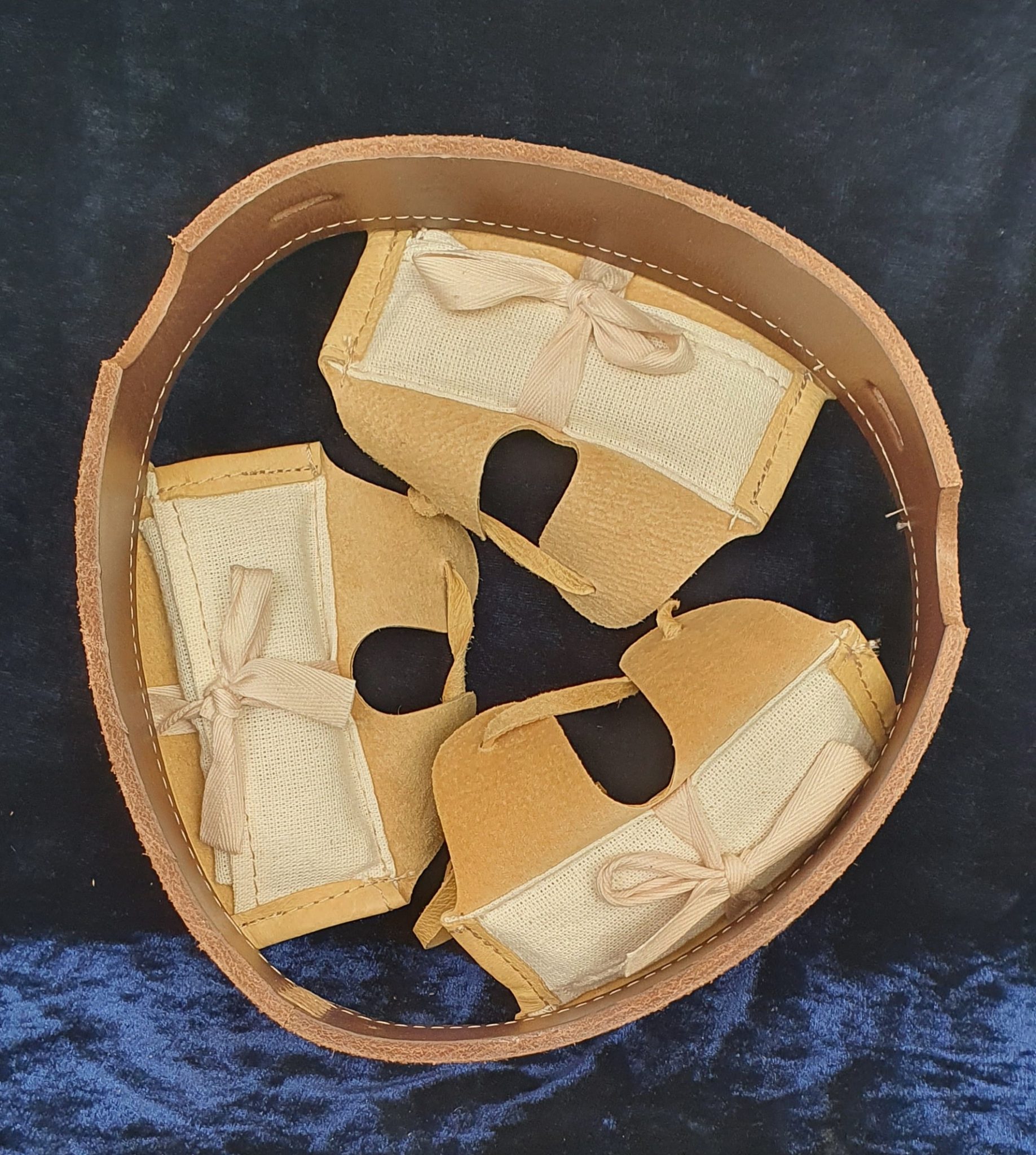 Quality Reproduction WW1 M16 German Helmet Liner To Fit Size 66 Shell ...